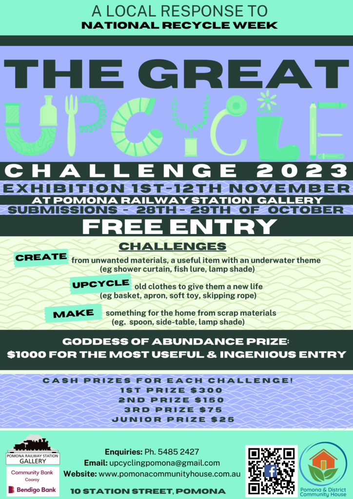Submit your entry to The Great Upcycle Challenge 2023 - Pomona ...